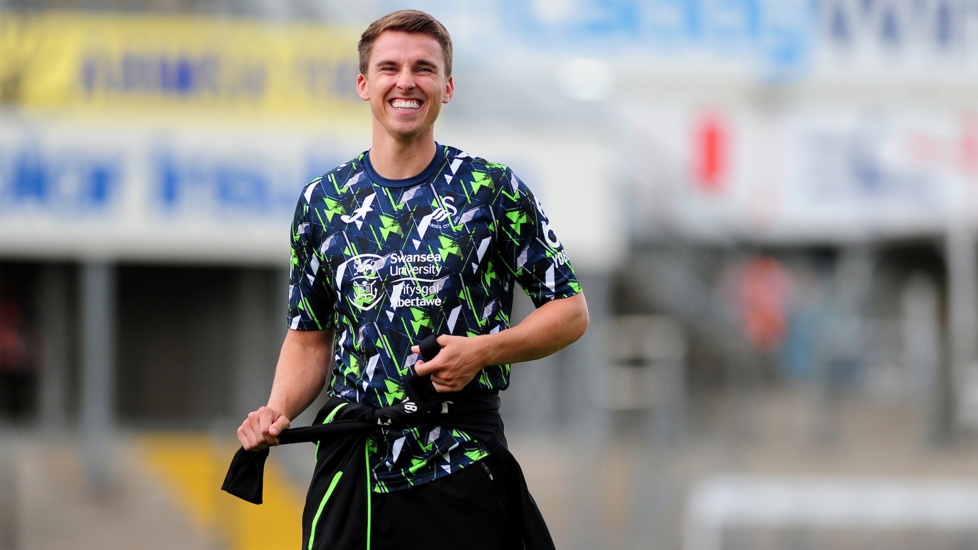 Tom Carroll back in training and nearing playing return | Swansea