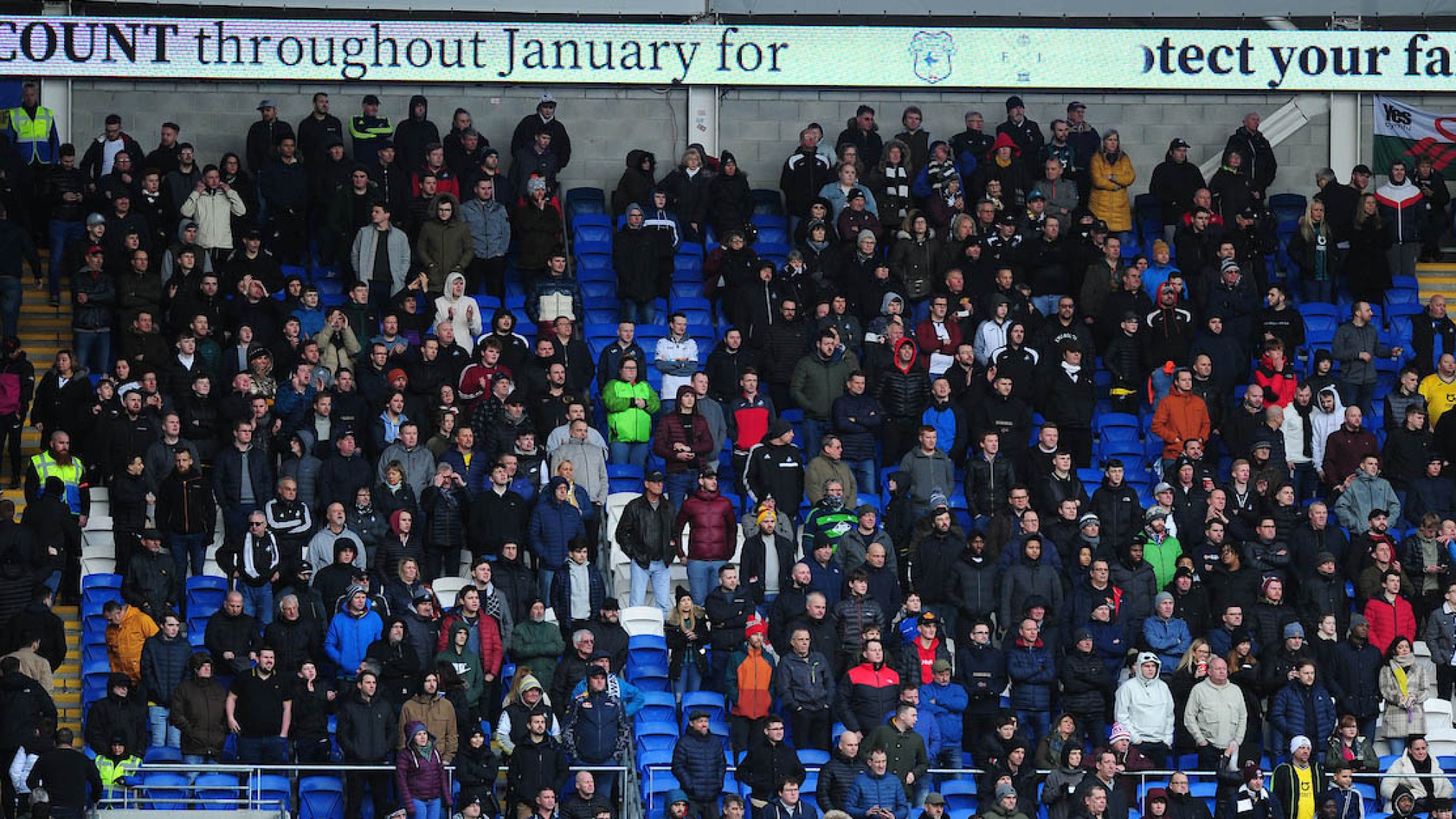 Fans gallery | Cardiff City v Swansea City | Swansea